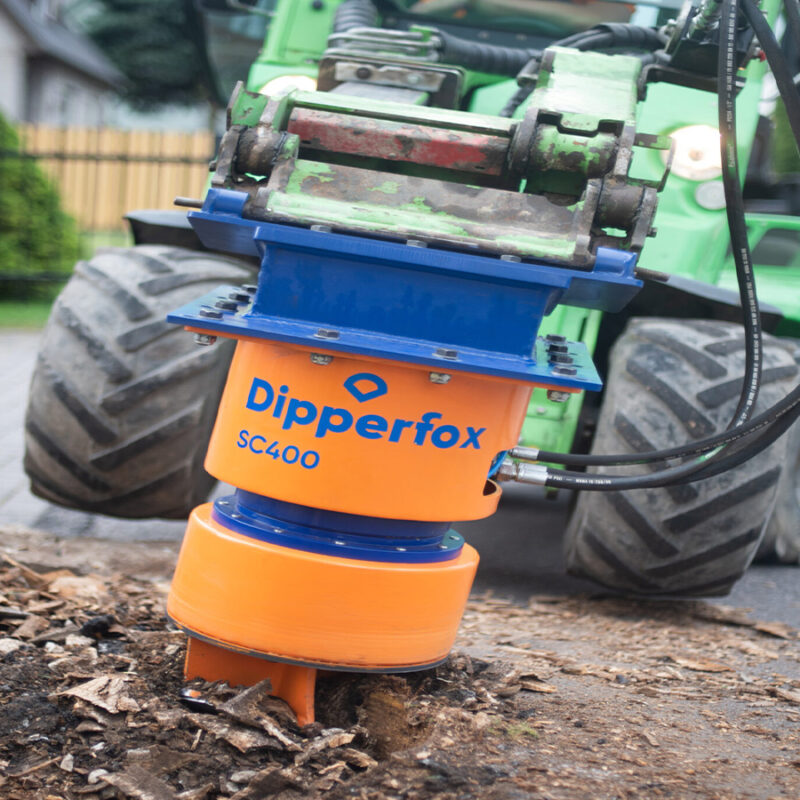 Stump Grinder SC400 Attachment for Skid Steer/Track Steer - Rent-All Inc.